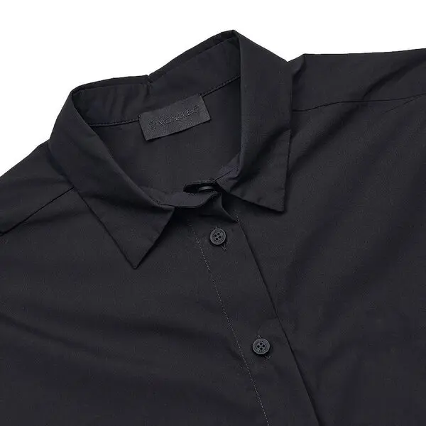 Moncler Long Sleeve Shirt With Lapels And Pockets