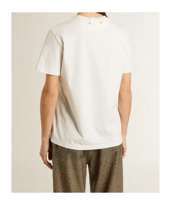 GOLDEN GOOSE Printed Crewneck T-shirt