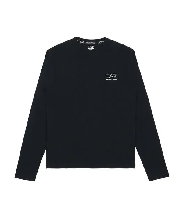 EA7 Logo T-shirt With Round Neck