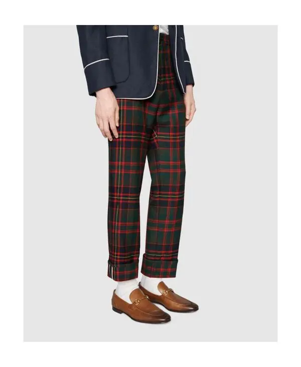 Gucci Jordaan Loafers With Horsebit Detail - Brown