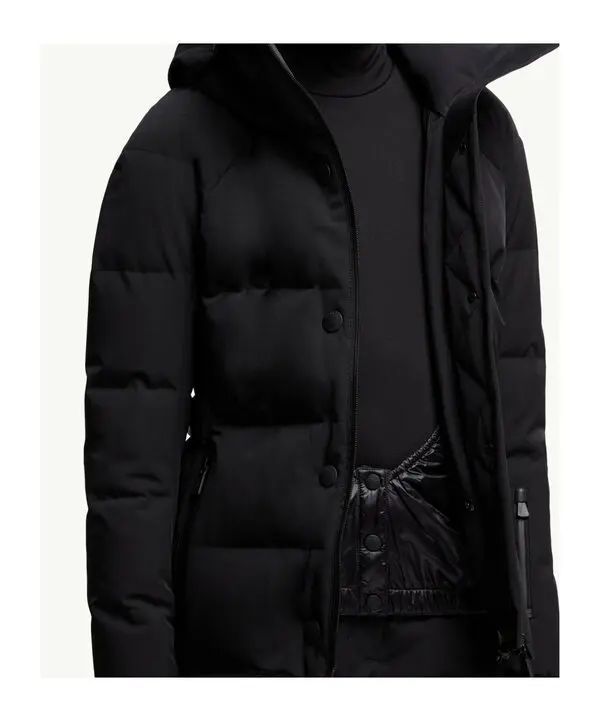 Moncler Guyane Padded Down Ski Jacket - Black