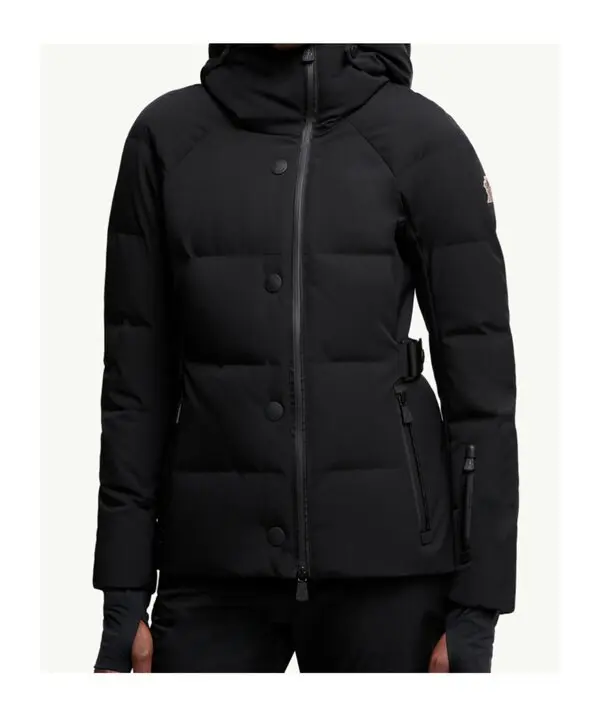 Moncler Guyane Padded Down Ski Jacket - Black