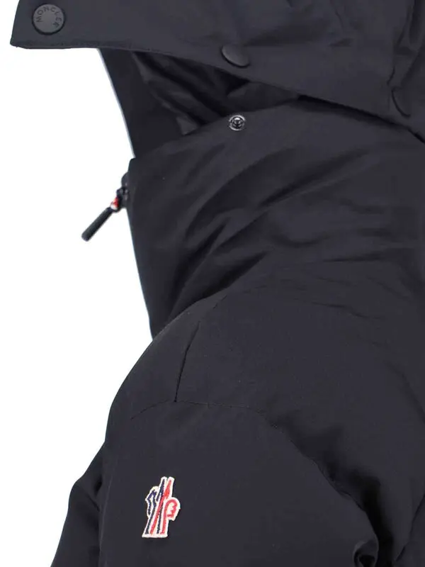 Moncler Guyane Padded Down Ski Jacket - Black