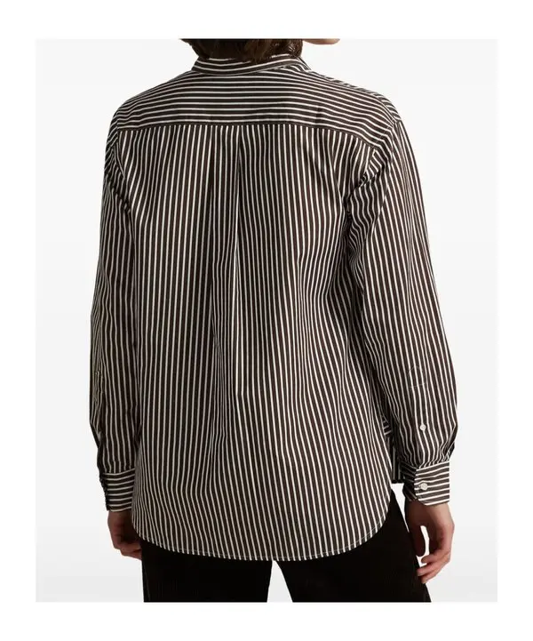Polo Ralph Lauren Striped Embroidered Logo Shirt