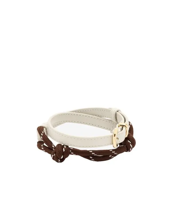 Miu Miu Knotted Ankle Bracelet - White