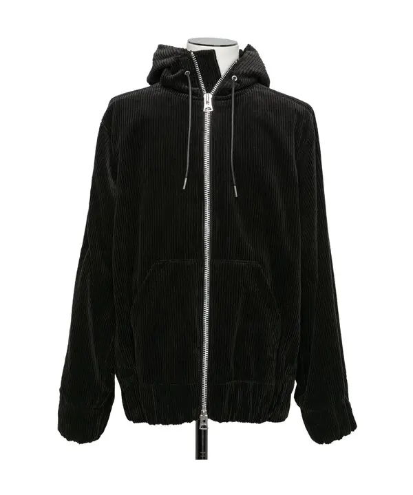 Sacai Zip-up Corduroy Hoodie Jacket