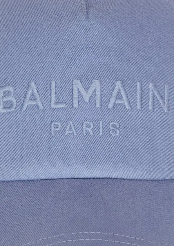 Balmain Paris Logo Baseball Cap
