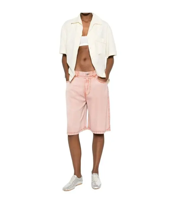 DIESEL® P-desi Trompe L'oeil Bermuda Shorts - Pink