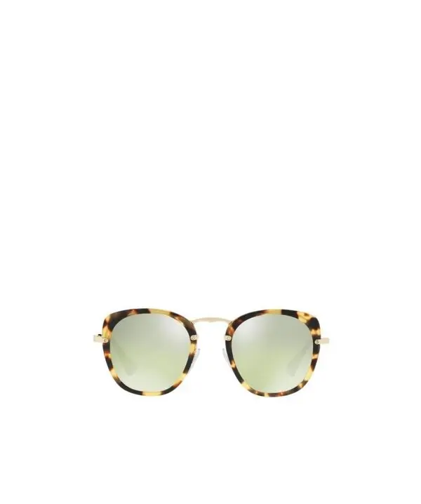Prada Tortoiseshell Logo Sunglasses