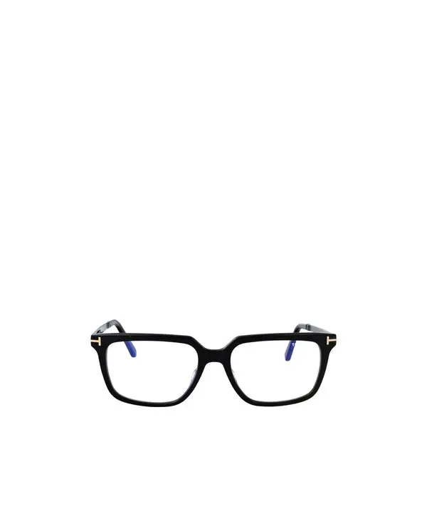 TOM FORD Rectangular Frame Eyeglasses - Black