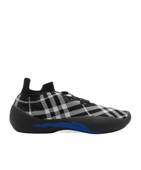 Burberry Checked Neptune Sneakers - Eclipse Color