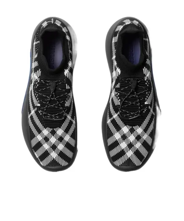 Burberry Checked Neptune Sneakers - Eclipse Color