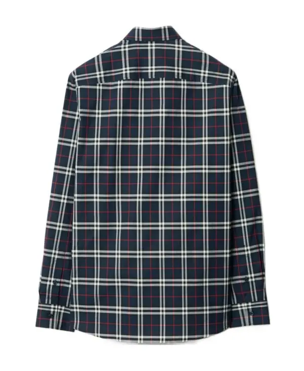 Burberry Simpson Checked Long Sleeved Shirt