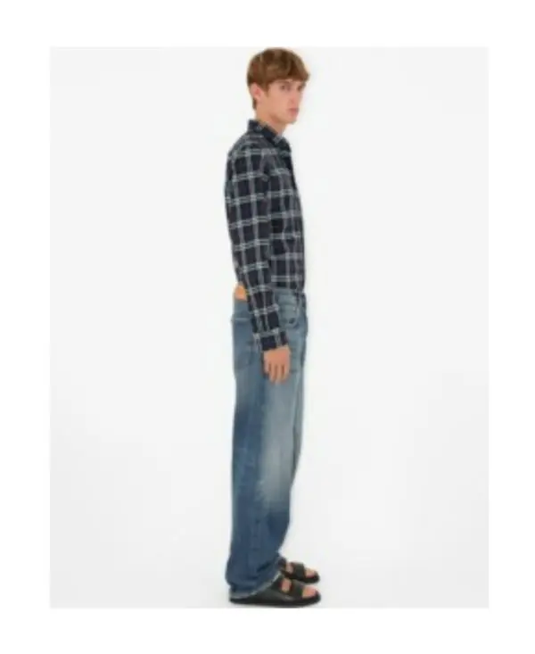 Burberry Simpson Checked Long Sleeved Shirt