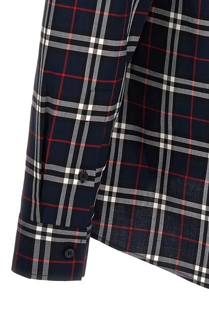 Burberry Simpson Checked Long Sleeved Shirt