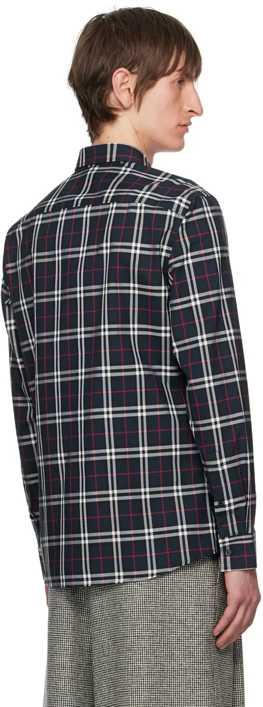 Burberry Simpson Checked Long Sleeved Shirt
