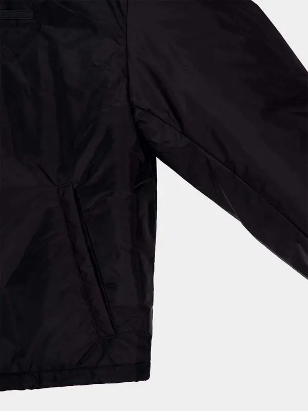 Prada Logo Detailed Zip-up Jacket