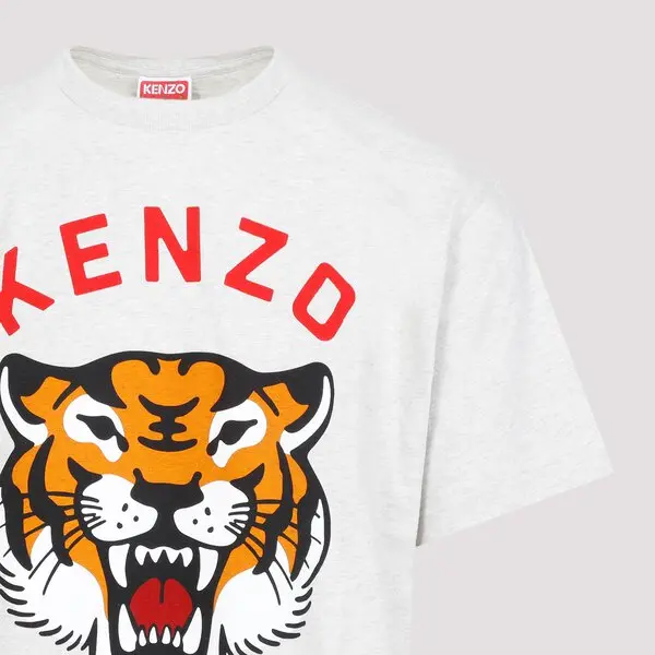 Kenzo Tiger Printed Crewneck T-shirt