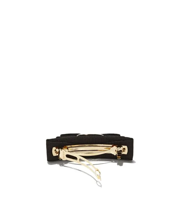 FERRAGAMO Vara Bow Hair Clip - Black