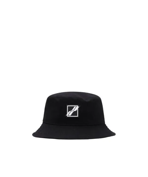 We11Done Logo Bucket Hat - Black