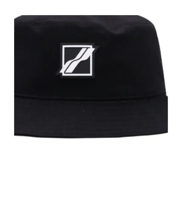 We11Done Logo Bucket Hat - Black
