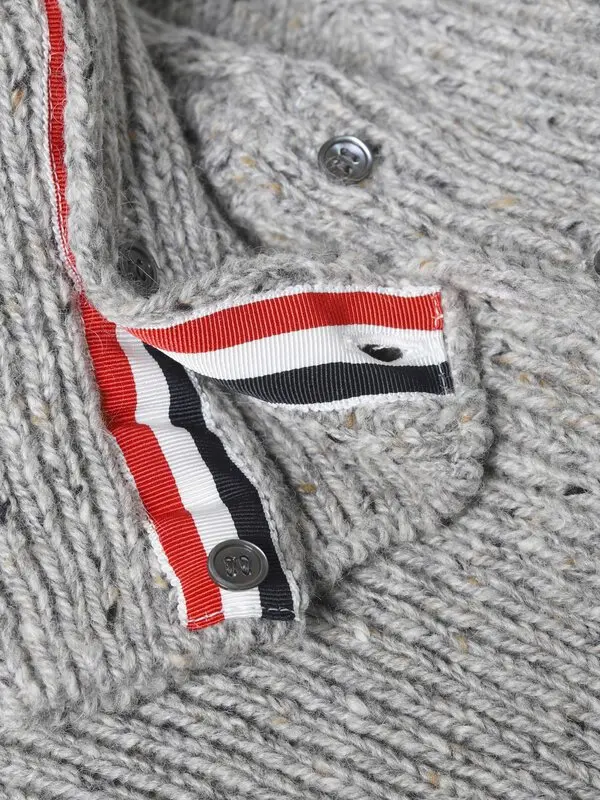 Thom Browne 4-bar Crewneck Knitted Jumper