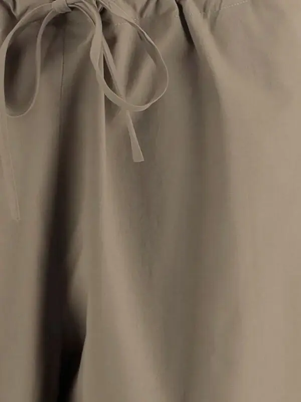 THE ROW Delano Elastic Drawstring Waist Trousers