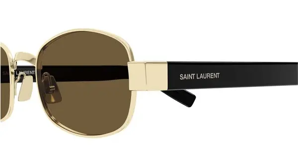 Saint Laurent Oval Sunglasses - Green