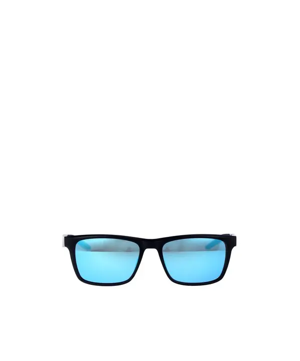 Nike Radeon 1 M Square Frame Sunglasses - Navy / Blue Mirror