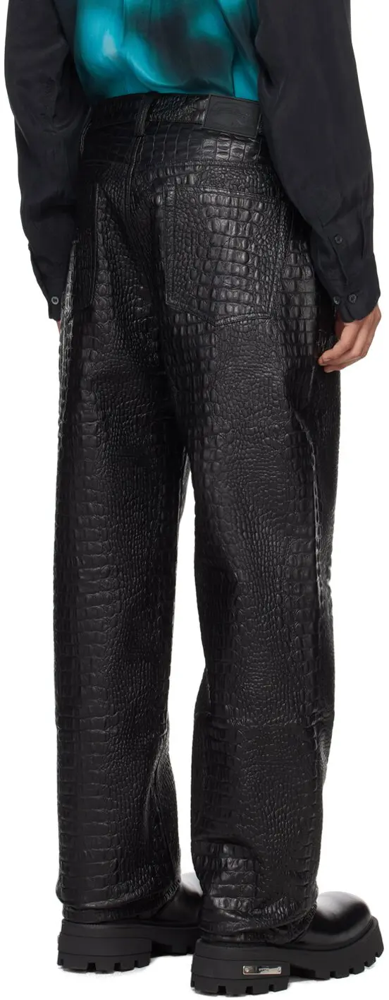 Eytys Embossed Straight Leg Pants