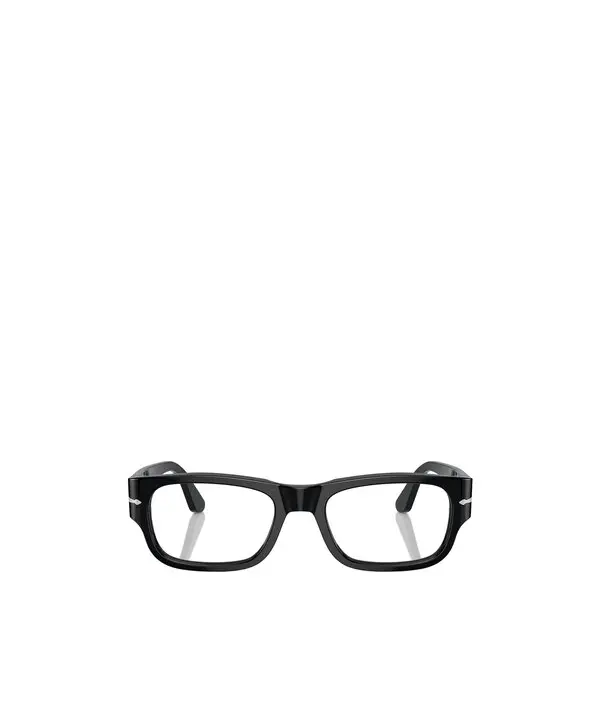 Persol Rectangular Frame Eyeglasses - Black
