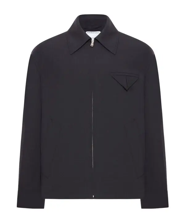 Bottega Veneta Fine Wool Kimono Blouson