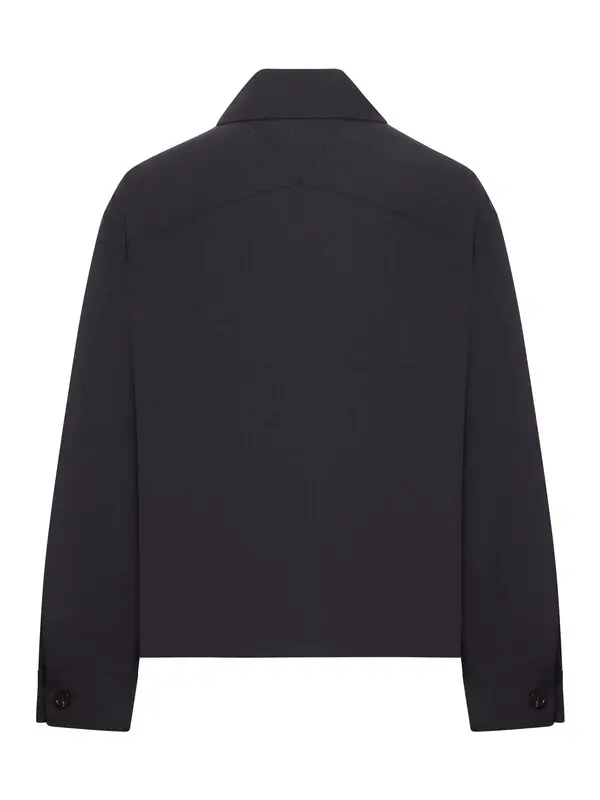 Bottega Veneta Fine Wool Kimono Blouson