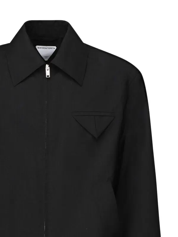 Bottega Veneta Regular Fit Zip-up Jacket