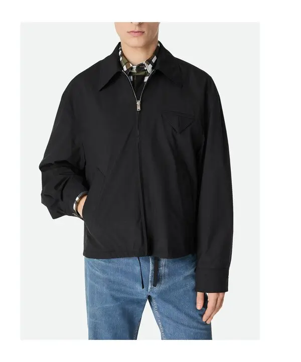 Bottega Veneta Regular Fit Zip-up Jacket