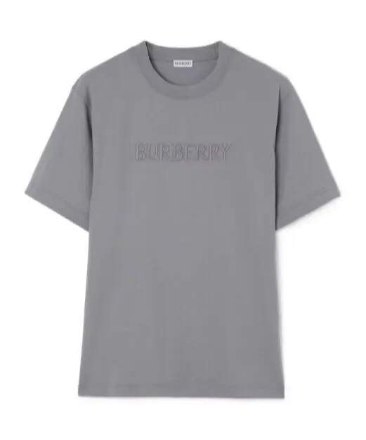 Burberry Ryan Logo T-shirt - Forecast Grey