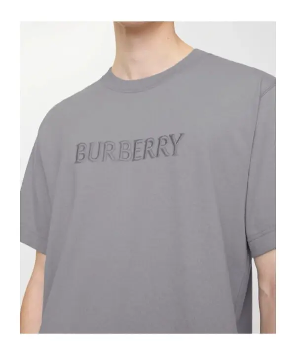 Burberry Ryan Logo T-shirt - Forecast Grey