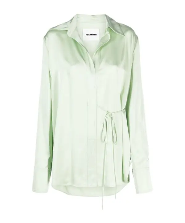 JIL SANDER Side-tie Buttoned Shirt - No