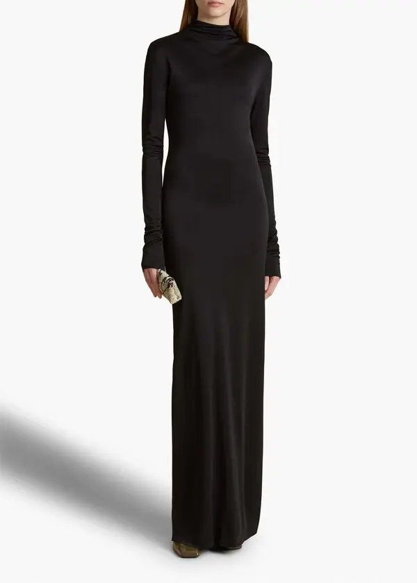 Khaite Norla Long-sleeved Dress