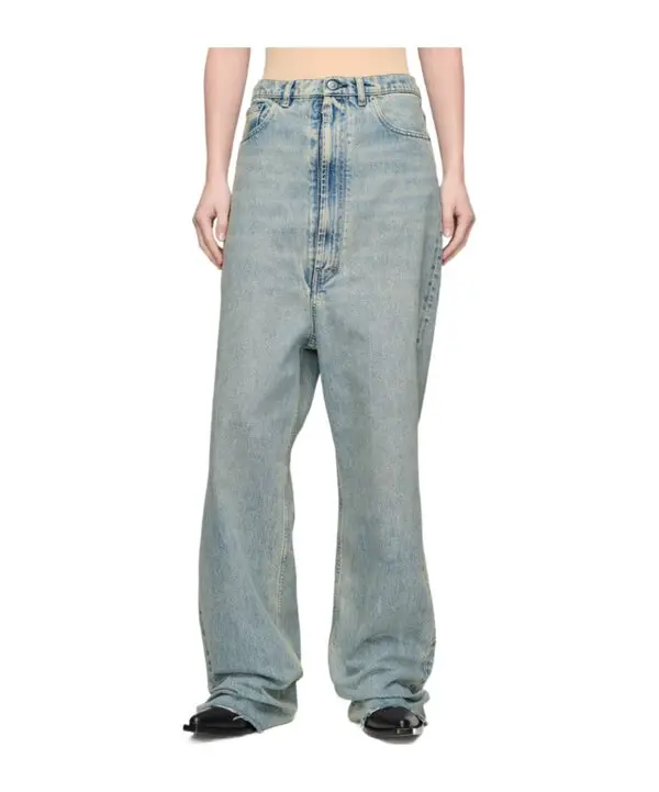 MAISON MARGIELA Wide-leg Jeans - Gray