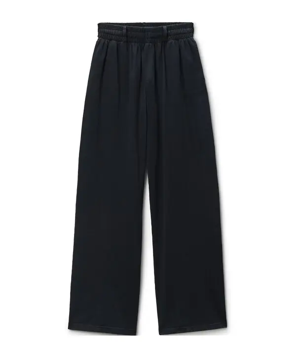 Alexander Wang Logo Embroidered Drawstring Sweatpants - Black