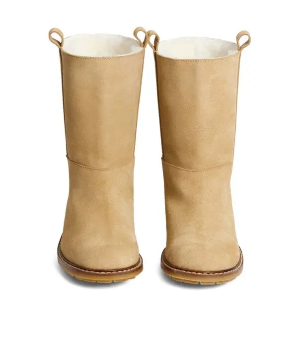 Bonpoint Gab Slip-on Leather Boots