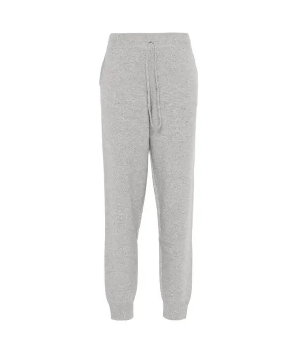 LOULOU STUDIO Hespero Drawstring Waist Joggers - Grey