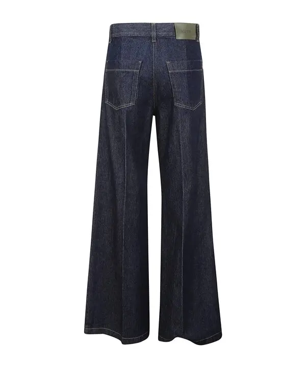 Aspesi Wide Leg Denim Jeans