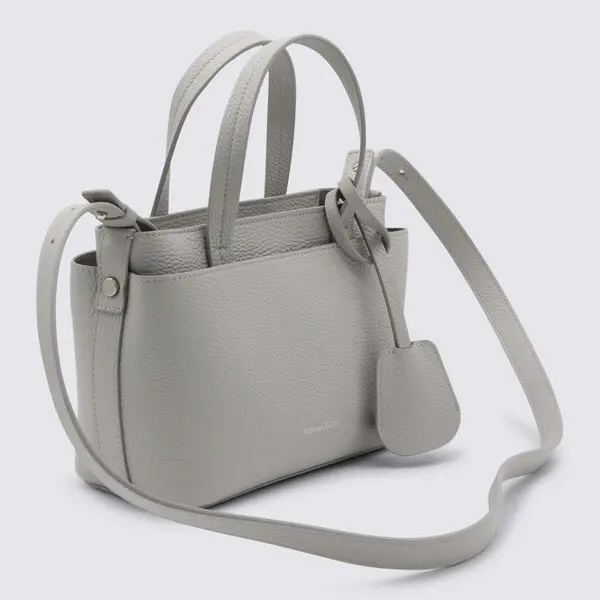Fabiana Filippi Logo Print Tote Bag - Gray