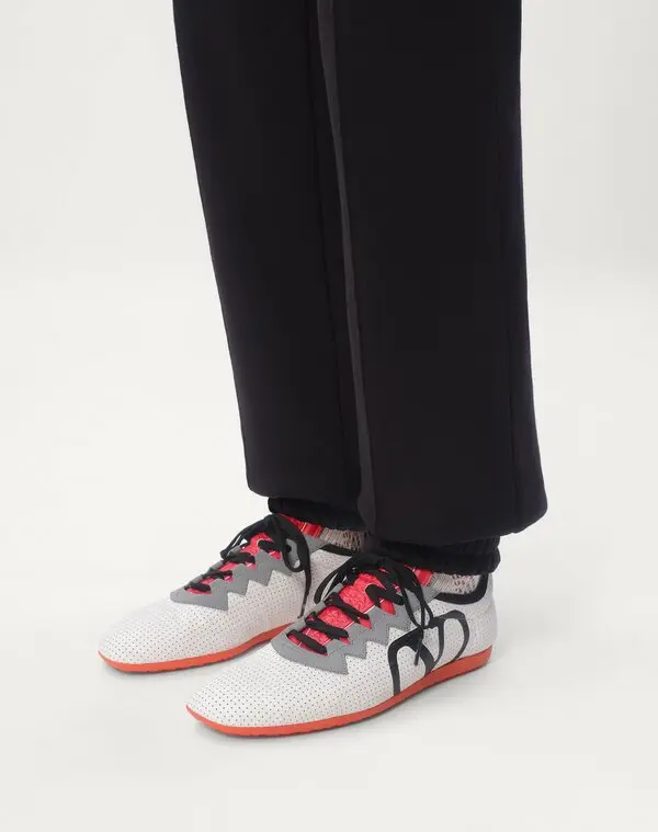 Valentino Garavani Vlogo Signature Perforated Lace-up Sneakers