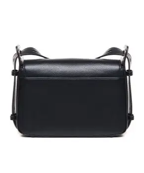 Moschino Love Heart And Logo Plaque Shoulder Bag