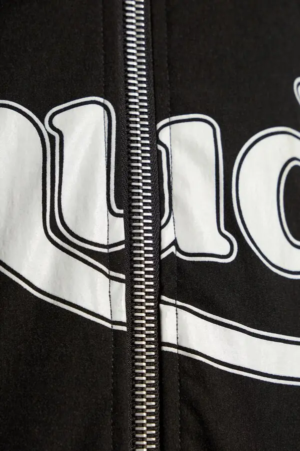 Rhude Logo Casual Jacket With High Neck