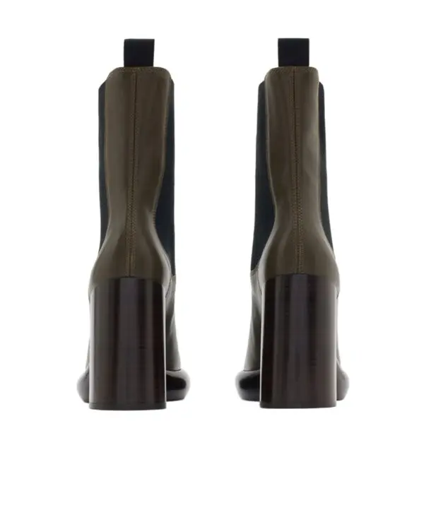Burberry Wedge Chelsea Ankle Boots