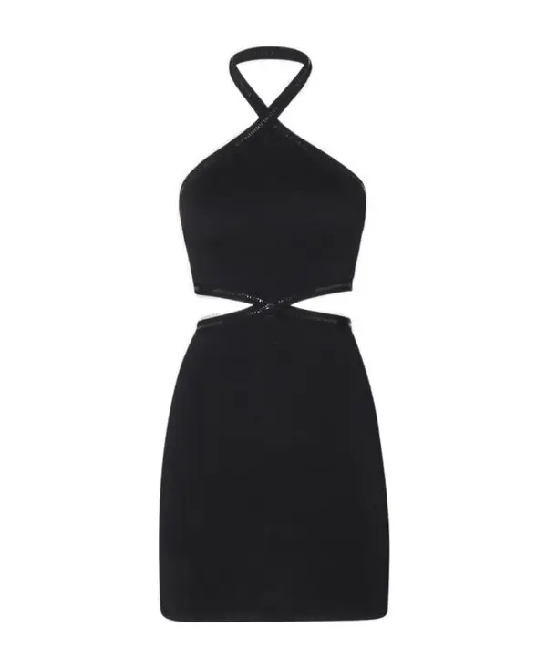 Alexander Wang Halter-neck Cut-out Dress